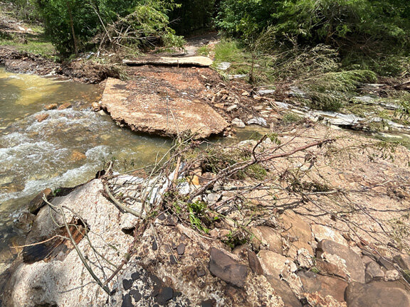 Flash Flooding Causes Damage in Western Stone County - Stone County Leader